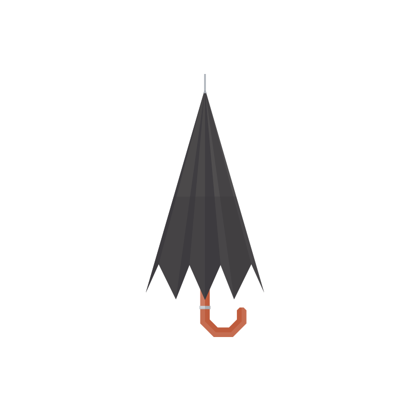 custom-icon-umbrella-closed | Gordon N. Ball, Inc.